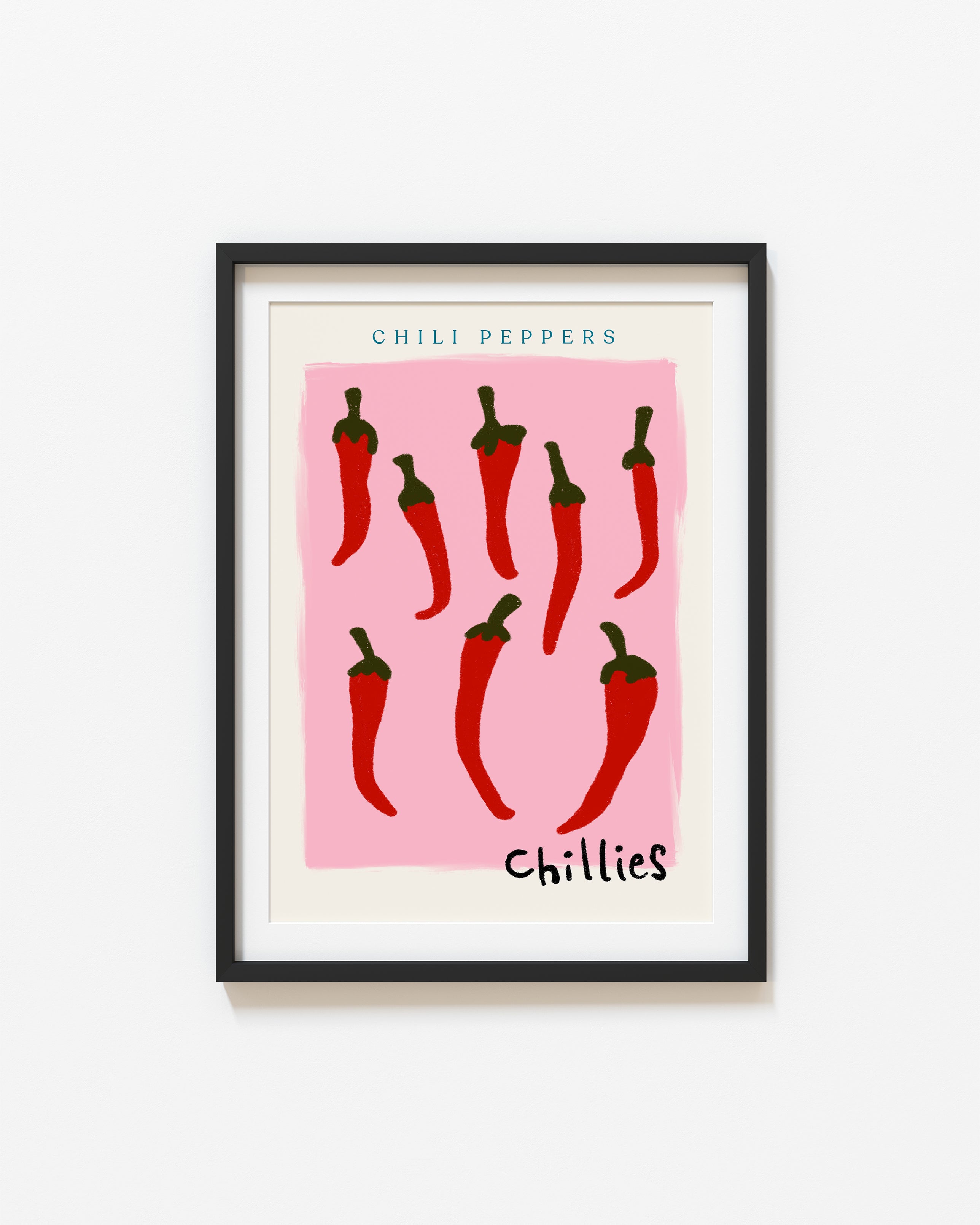 Chili Peppers | Chillies Print | UNFRAMED – SimplyExtraJordanary